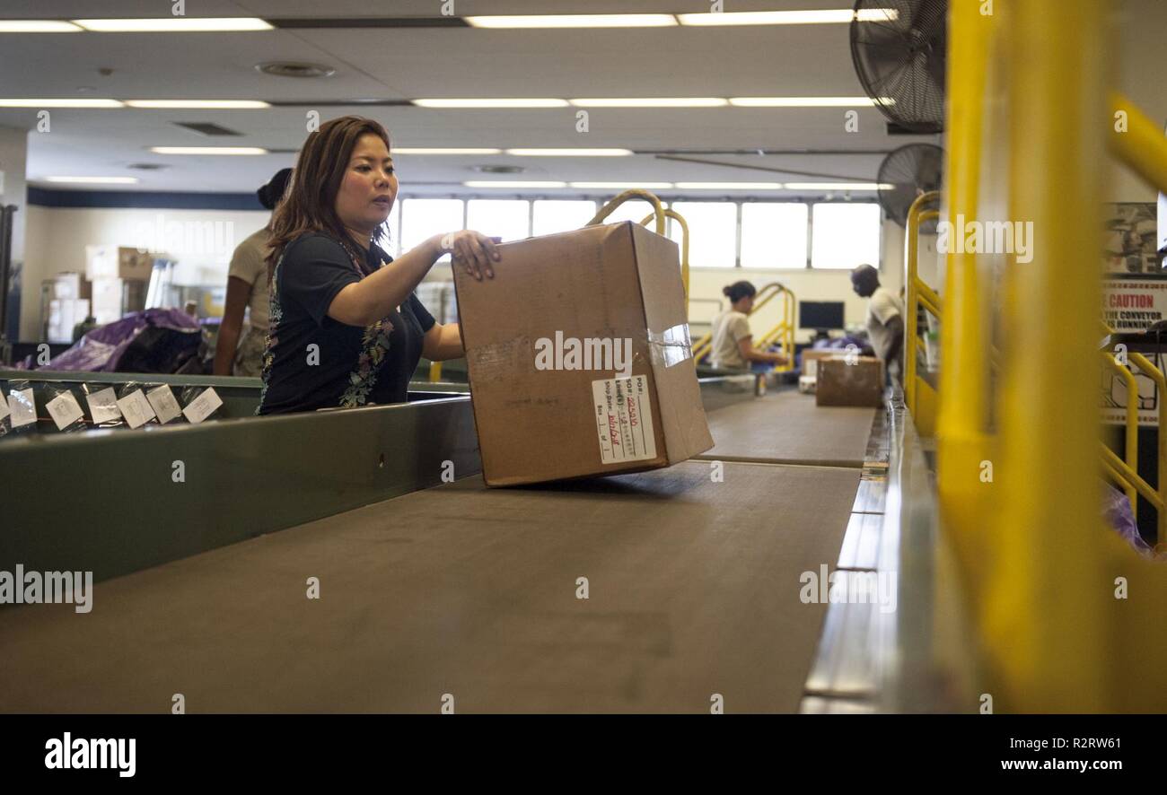 Haruna Maeshiro, Pacific Air Forces Air Postal Squadron Detachment 3 ...