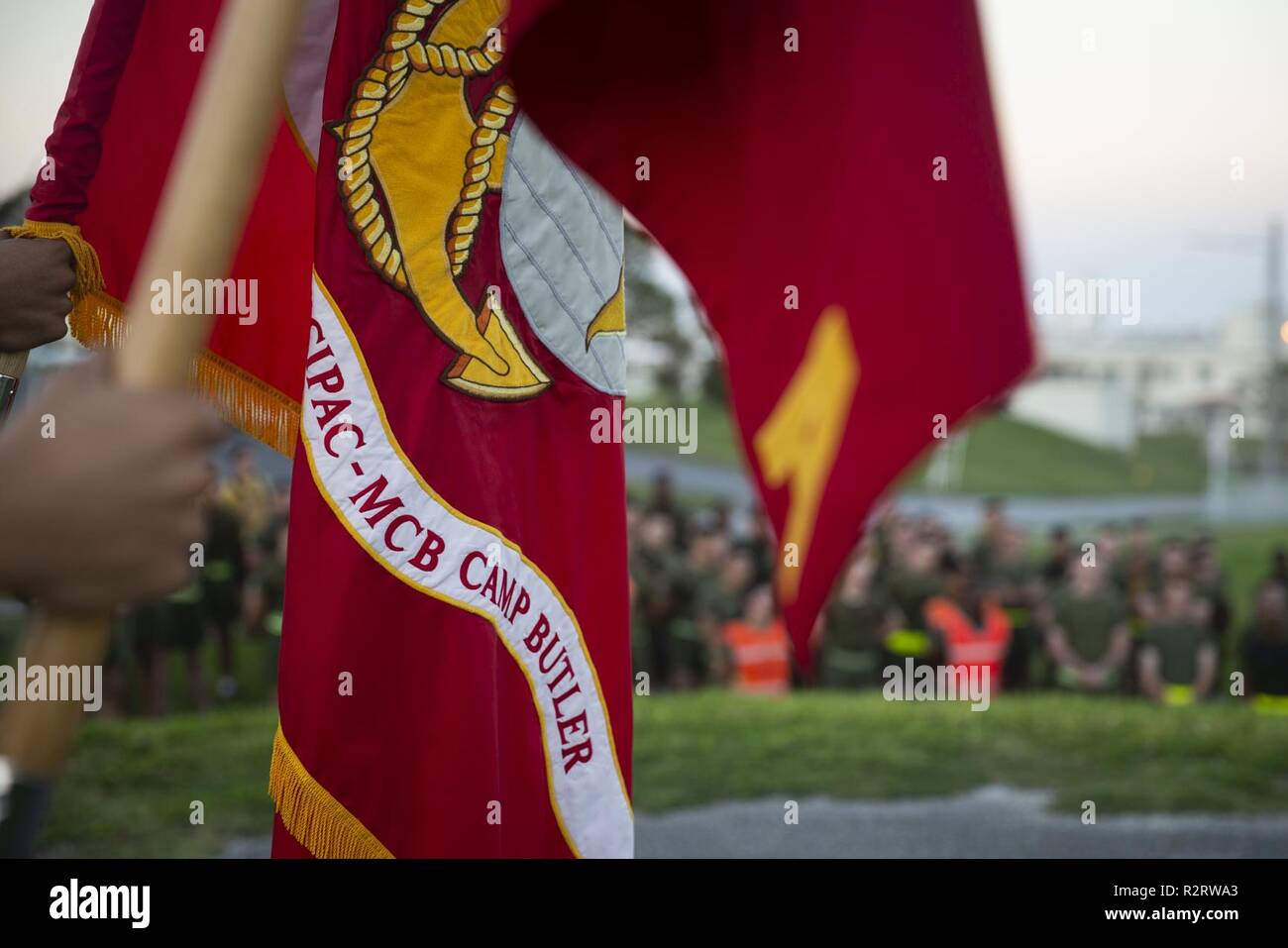 U.S. Marines assigned to Headquarters and Support Battalion, Marine ...