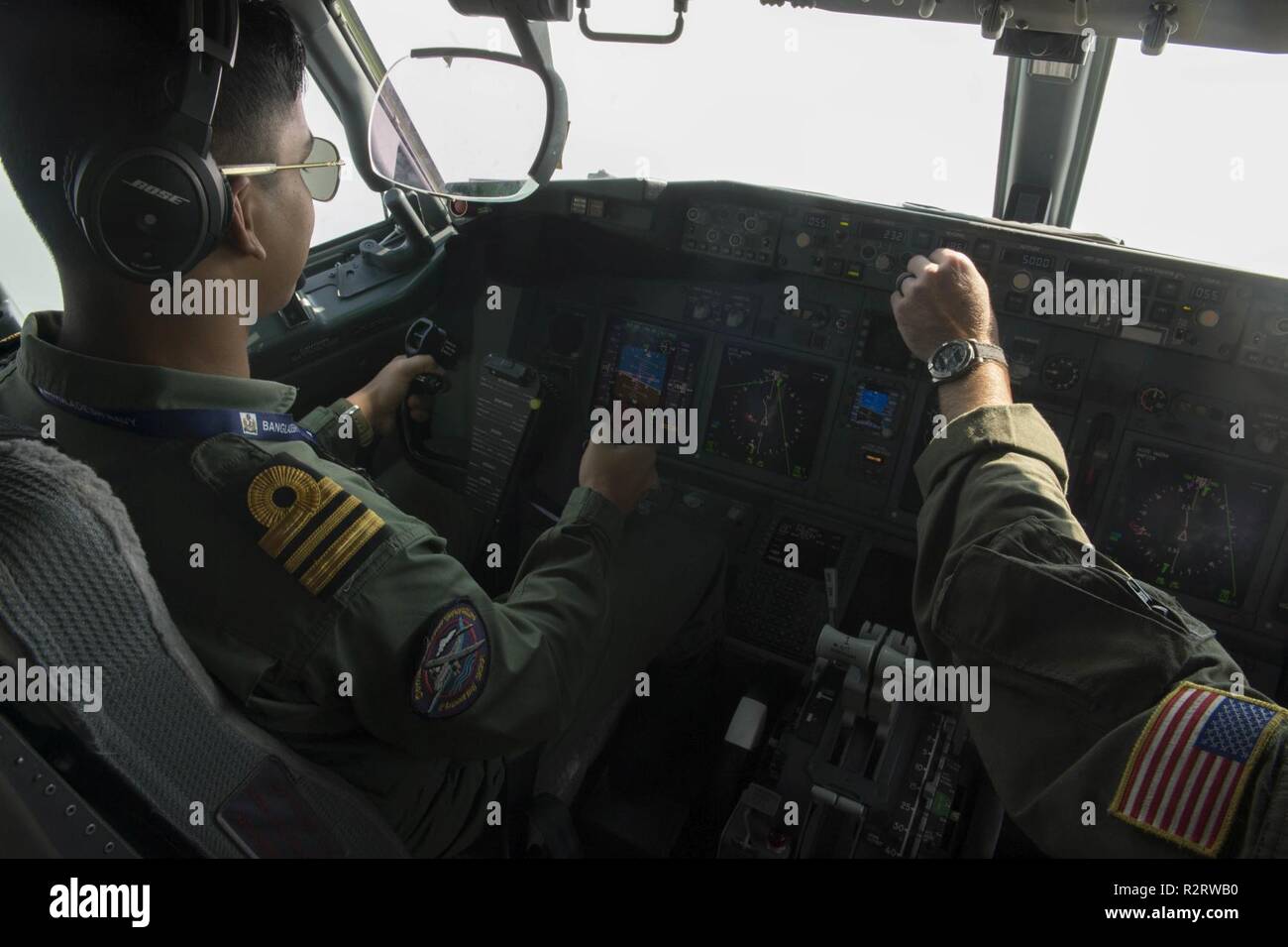 Chittagong, Bangladesh (November 7th, 2018) - Lt. Matt Starsiak, pilot ...