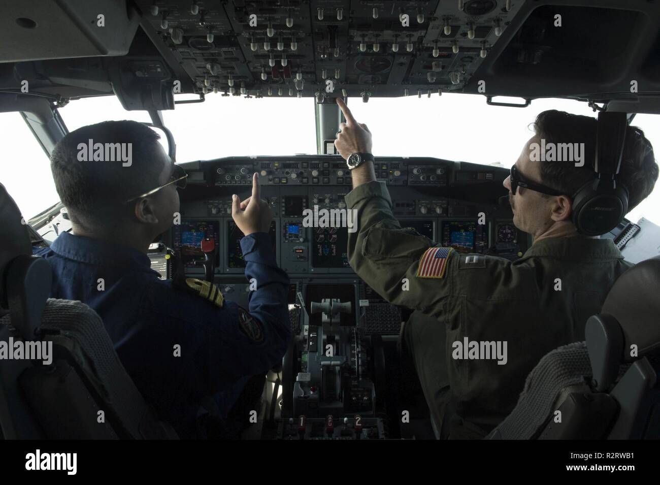 Chittagong, Bangladesh (November 7th, 2018) - Lt. Matt Starsiak, pilot ...
