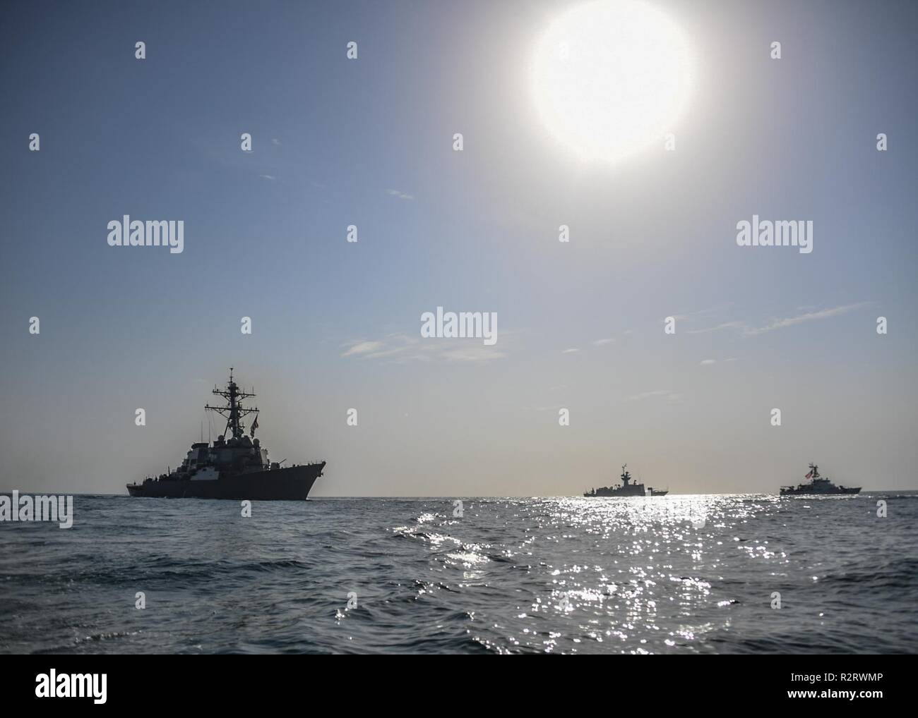 ARABIAN GULF (Nov. 6, 2018) The guided-missile destroyer USS Decatur ...