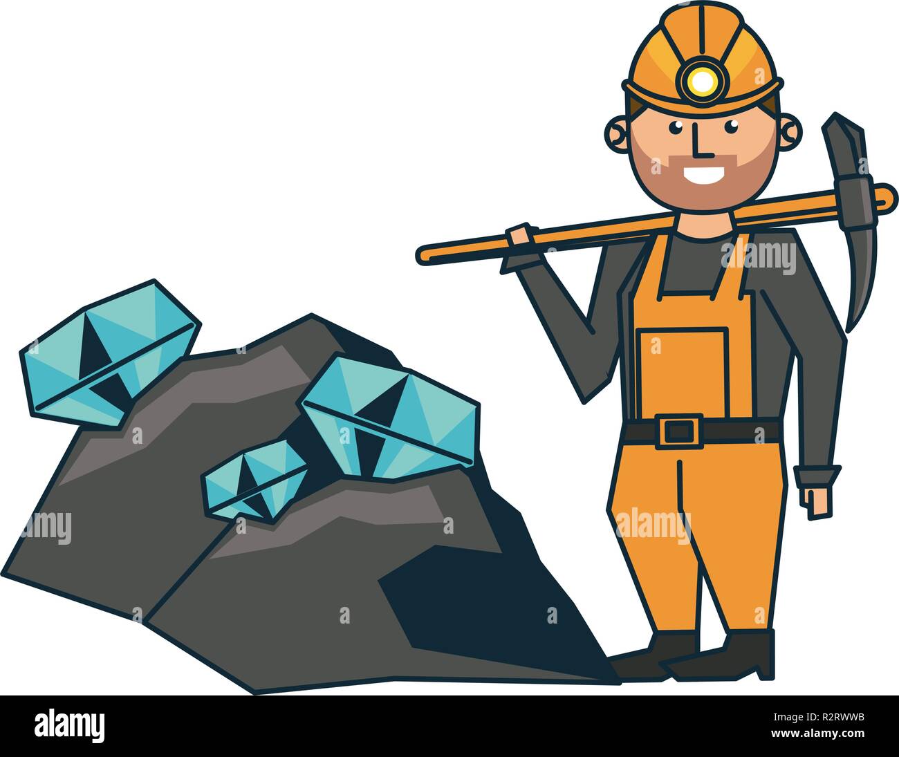 Industrial diamonds Stock Vector Images - Alamy