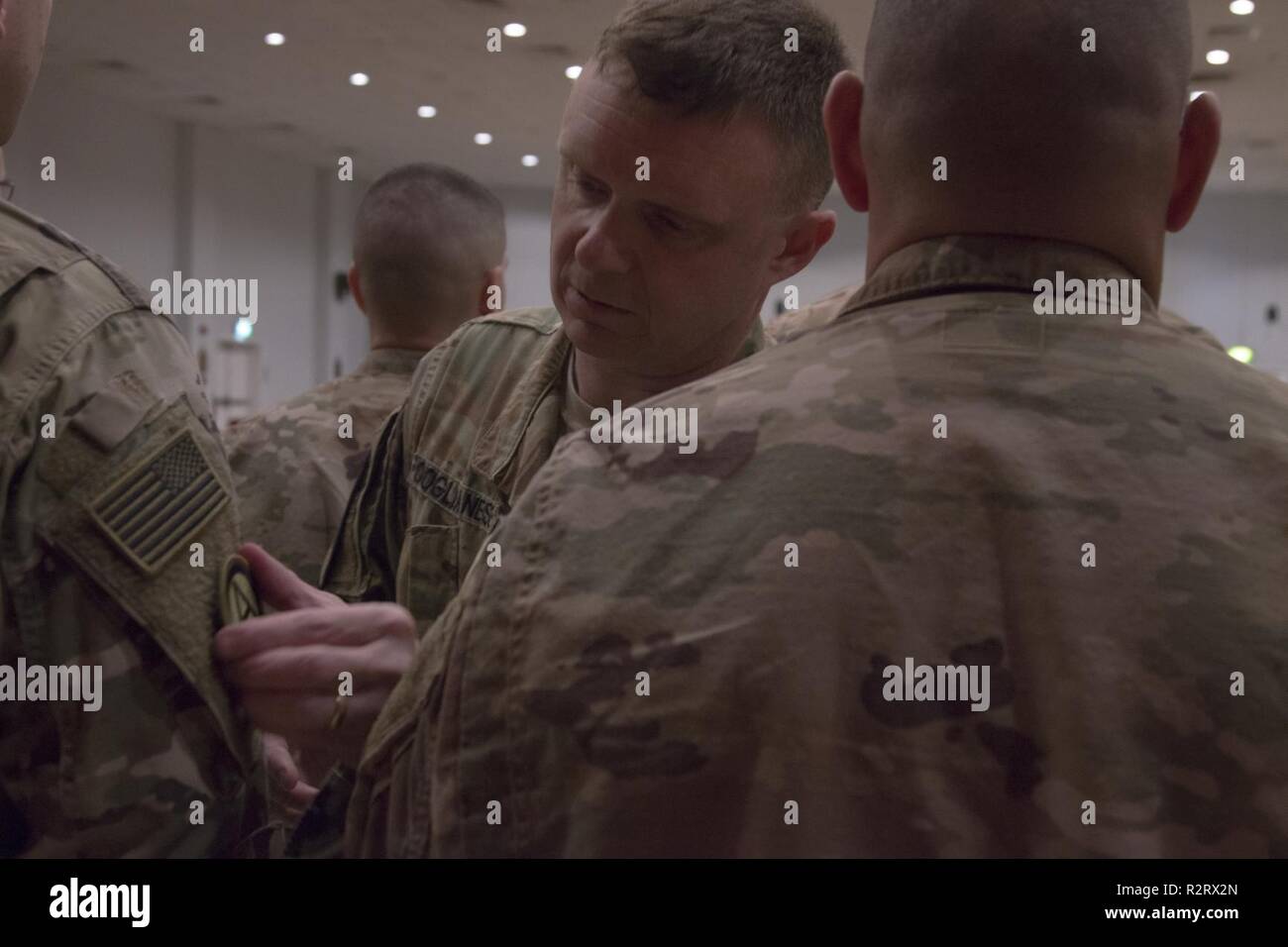 U.S. Army Col. Chris M. Coglianese, U.S. Army Central deputy chief of ...