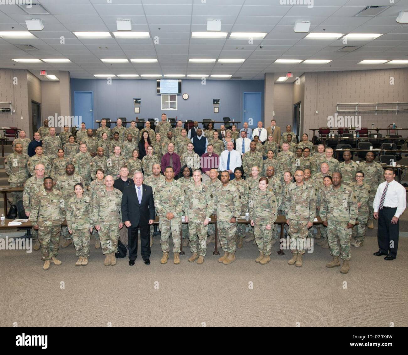 Attendees at the FORSCOM G-1 Manning Conference, hosted by the Army ...