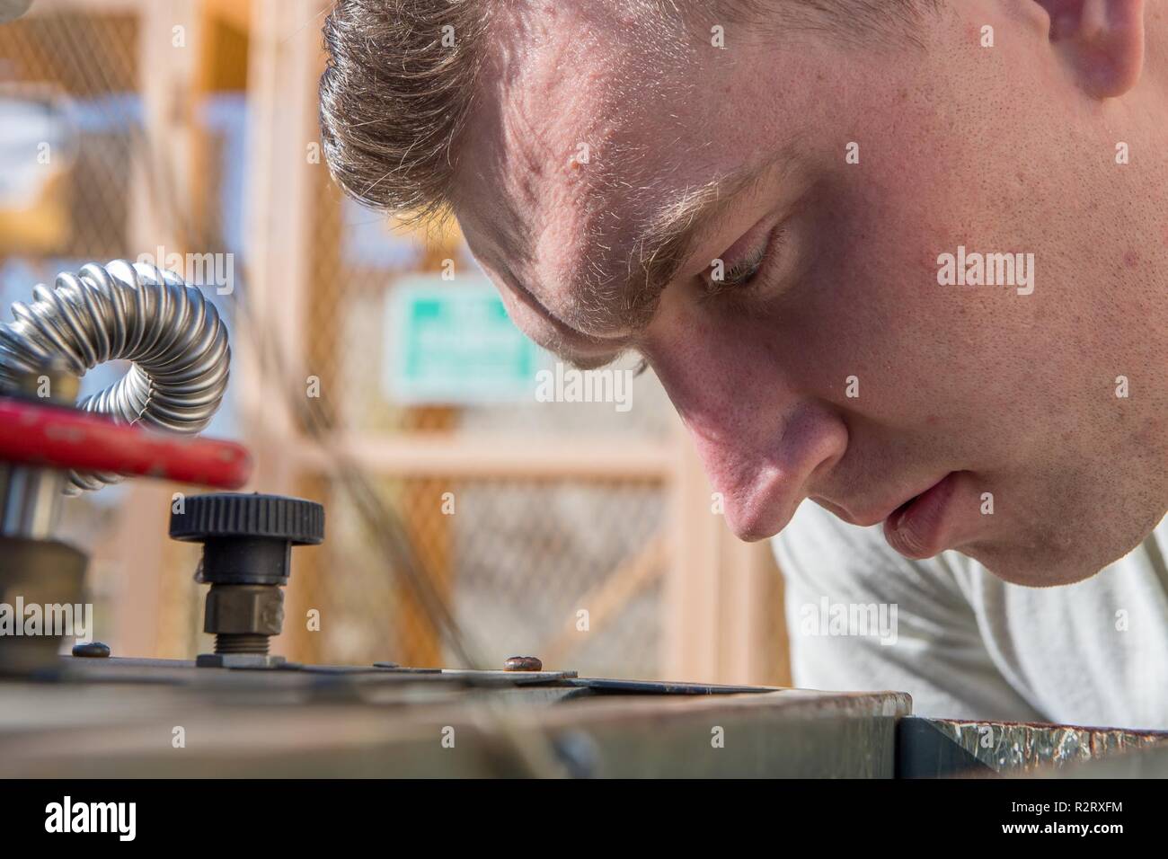 Airman 1st Class Matthew Zullo, 2nd Maintenance Squadron electrical and ...