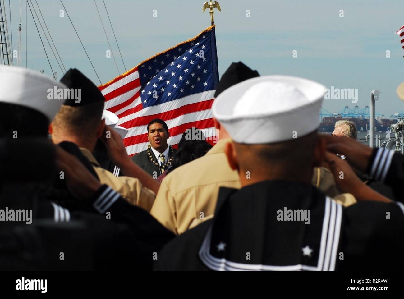 Fotu Misa, an Immigration Services Officer with the US Citizenship and ...