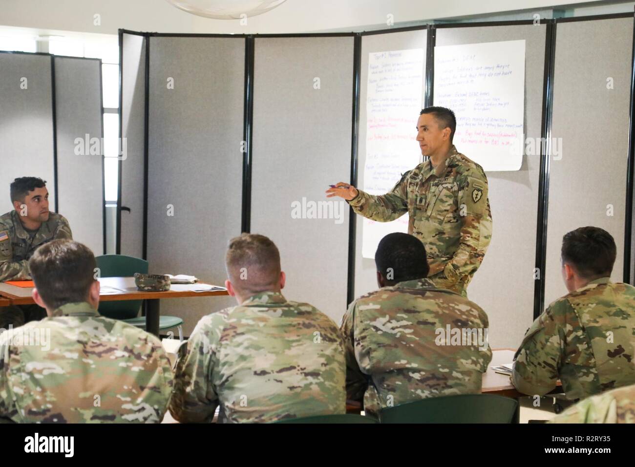 Command Sgt. Maj. Alex Kupratty, the command sergeant major for 3-4 ...