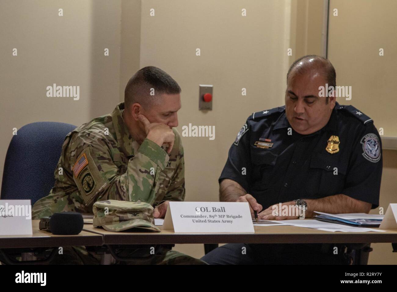 Col. Richard Ball, Task Force Griffin commander, and commander of the ...