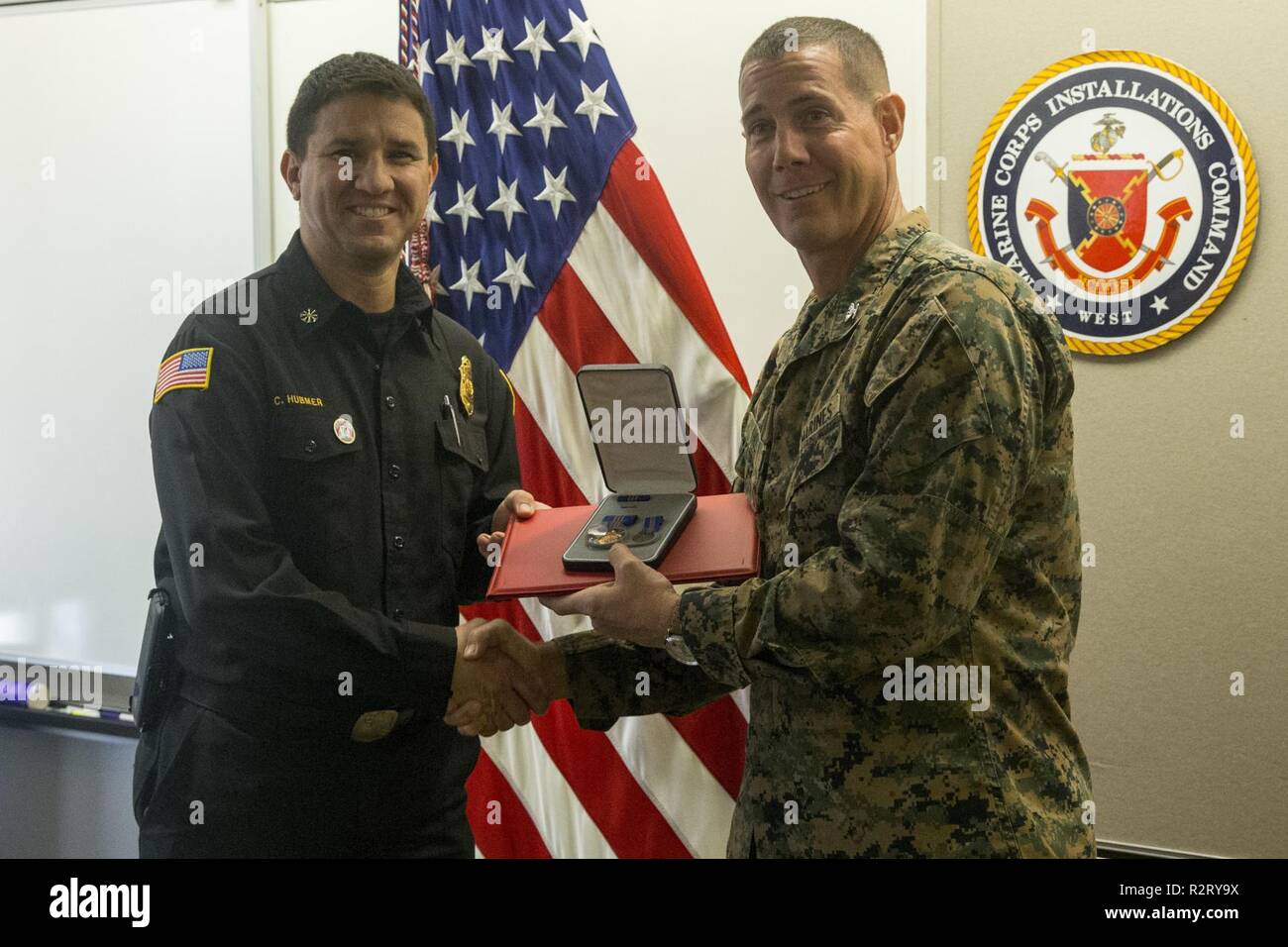 U.S. Marine Corps Col. Jeffrey C. Holt , deputy commander, Marine Corps ...
