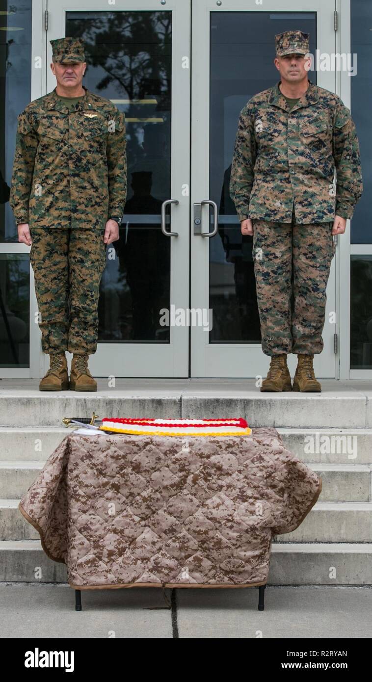 U.S. Marine Corps Brig. Gen. Karsten S. Heckl, the 2nd Marine Aircraft ...