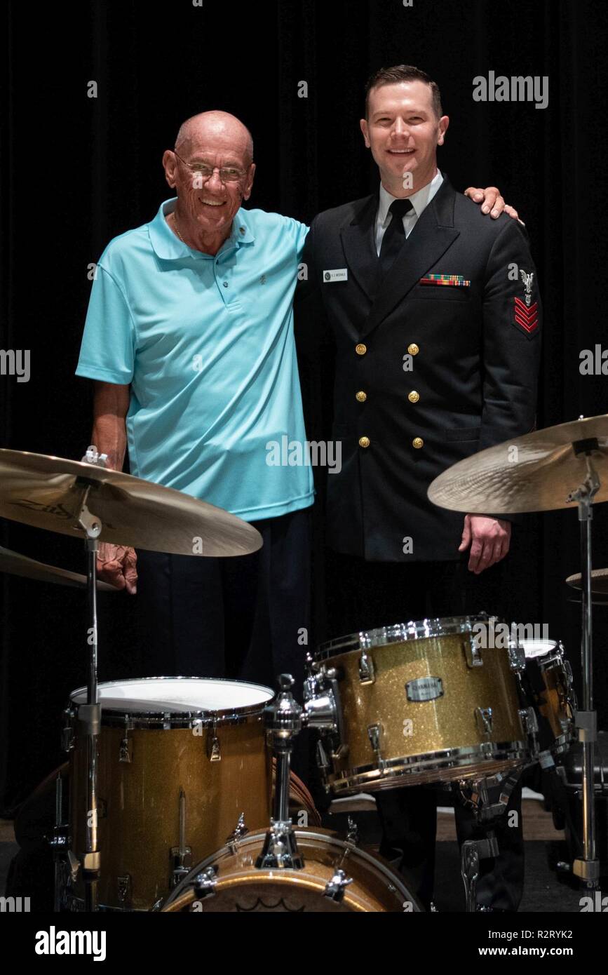 LAKELAND, Fla. (Nov. 7, 2018) Retired Master Chief Musician Gary ...
