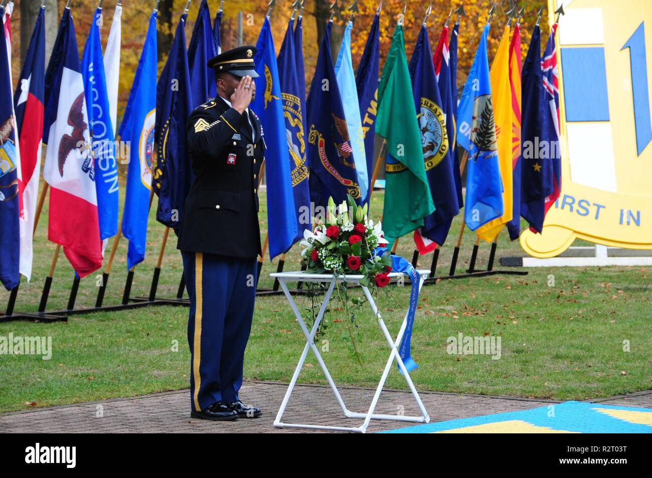 Command Sgt. Maj. Defarreo Poole, Special Troops Battalion 21st Theater ...