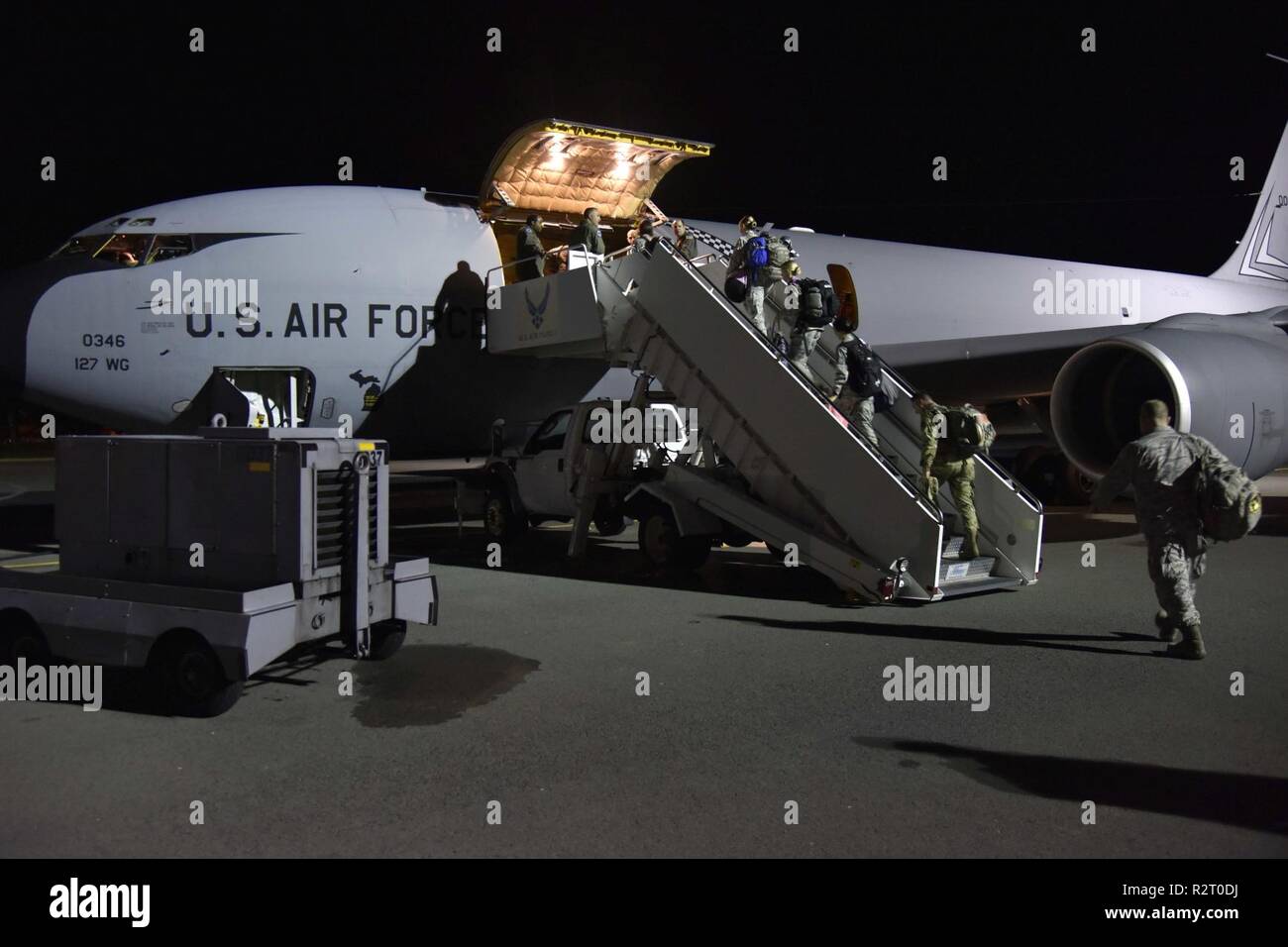 Kc 135 Take Off From High Resolution Stock Photography and Images - Alamy