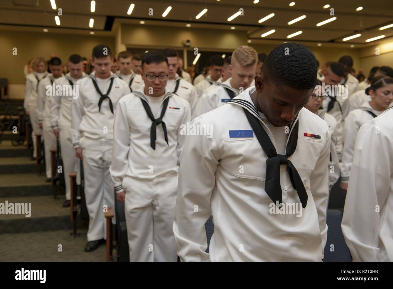 SAN ANTONIO (Nov. 8, 2018) Students of Hospital Corpsman Basic (HCB ...