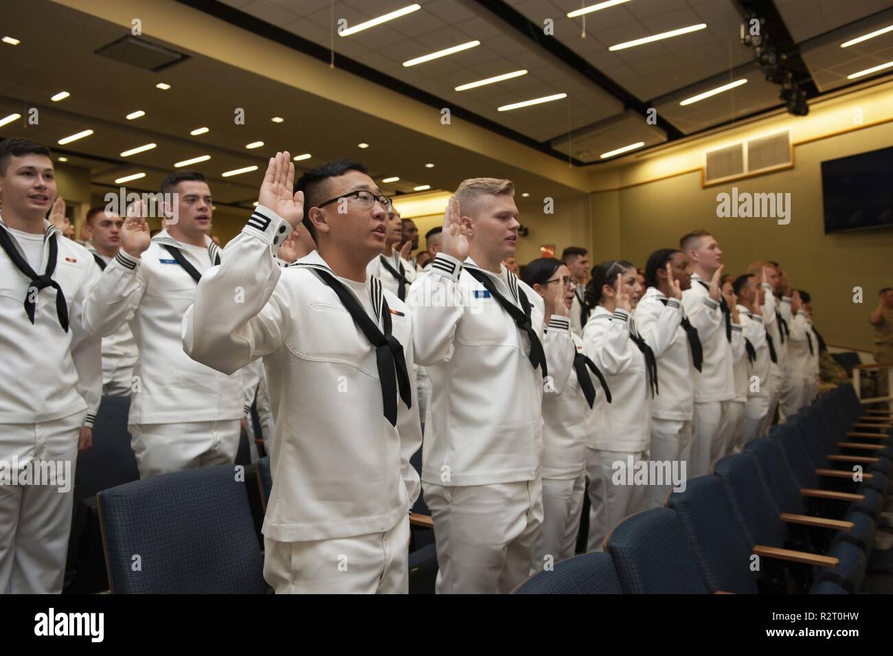SAN ANTONIO (Nov. 8, 2018) Students of Hospital Corpsman Basic (HCB ...