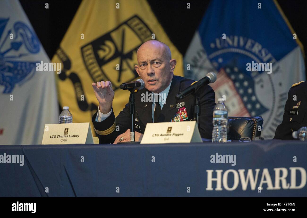 Lt. Gen. Charles D. Luckey, Chief of the Army Reserve and commanding ...