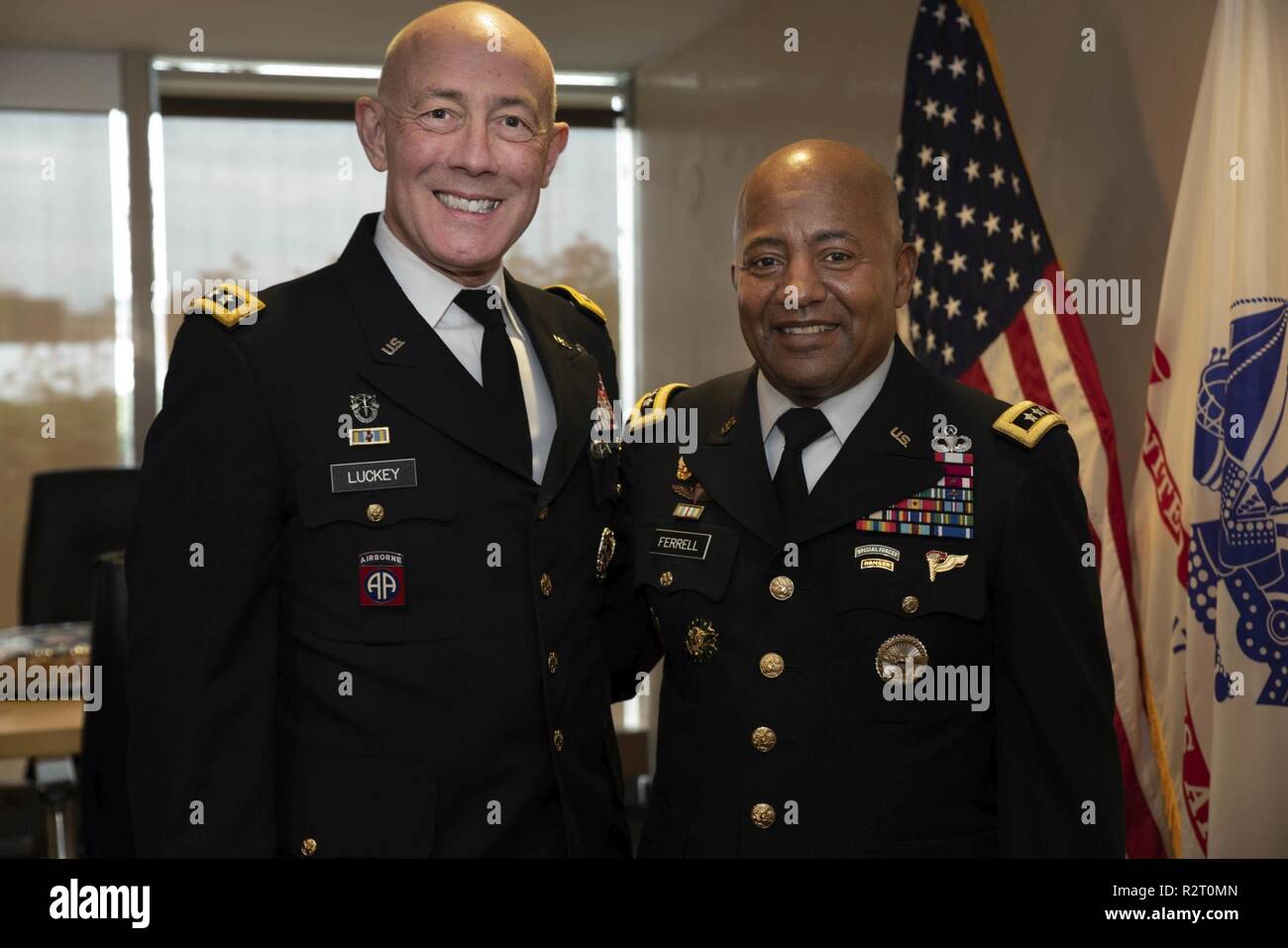 Lt. Gen. Charles D. Luckey, Chief of the Army Reserve and commanding ...