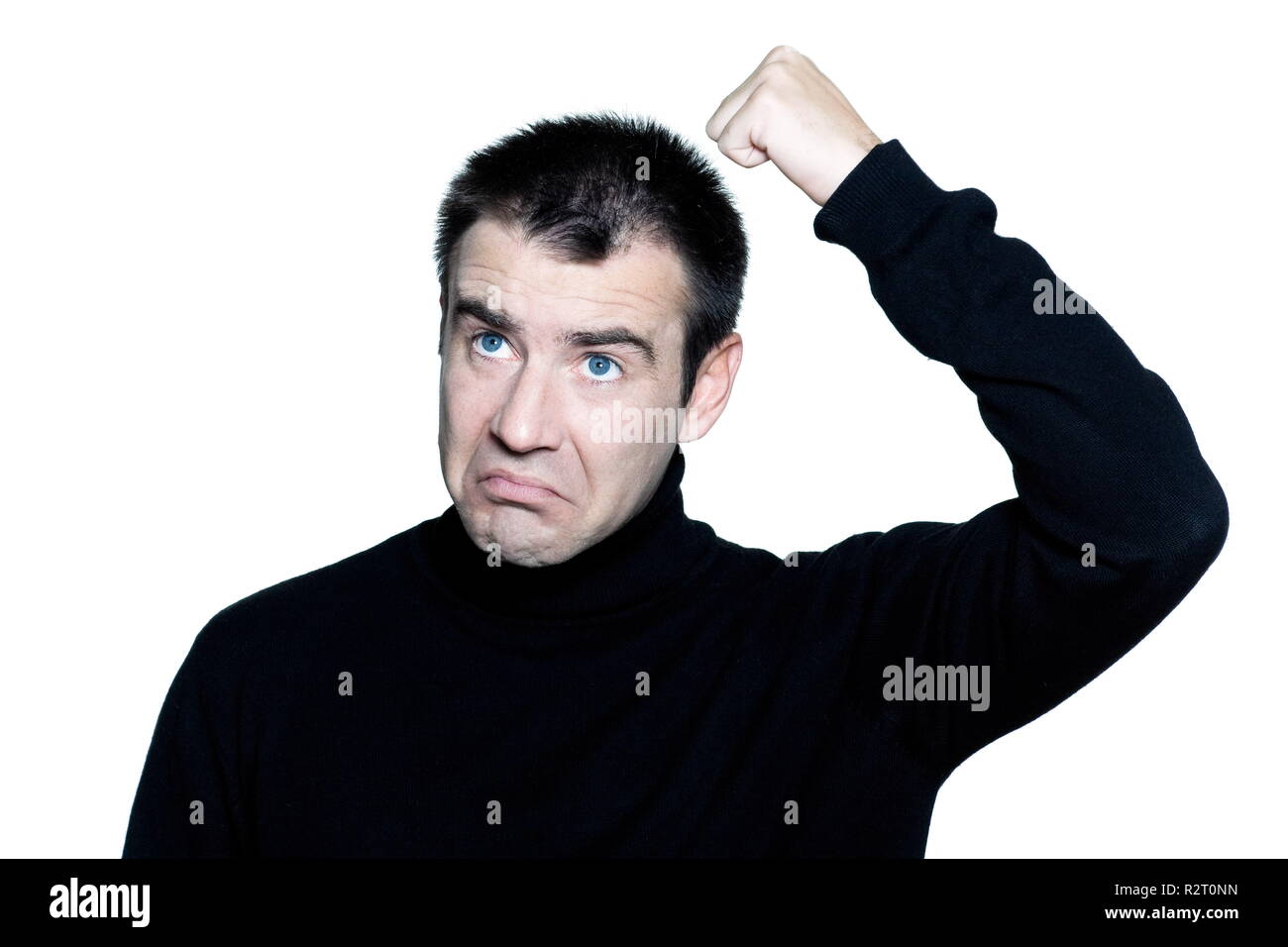 Stupid man hi-res stock photography and images - Alamy