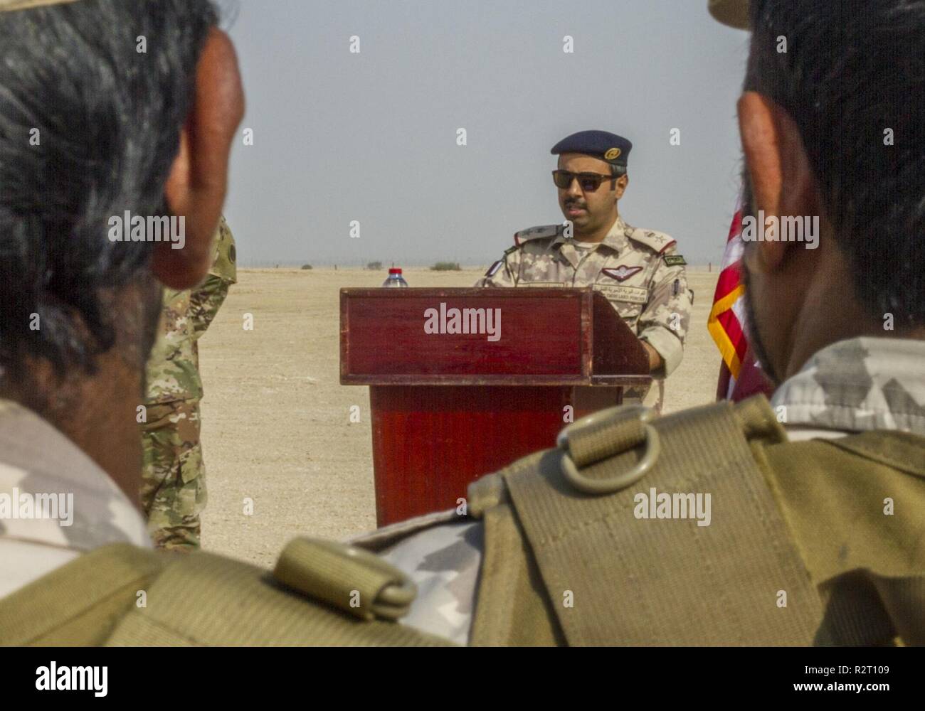 Qatar emiri land force hi-res stock photography and images - Alamy