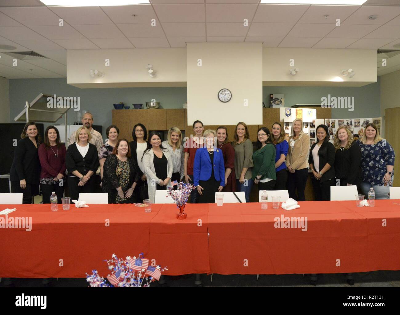 Dawn Goldfein, wife of Air Force Chief of Staff Gen. David L. Goldfein ...