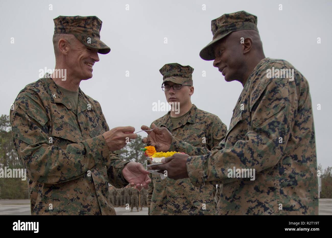 U.S. Marine Corps Col. James L. Shelton Jr., Commanding Officer of ...