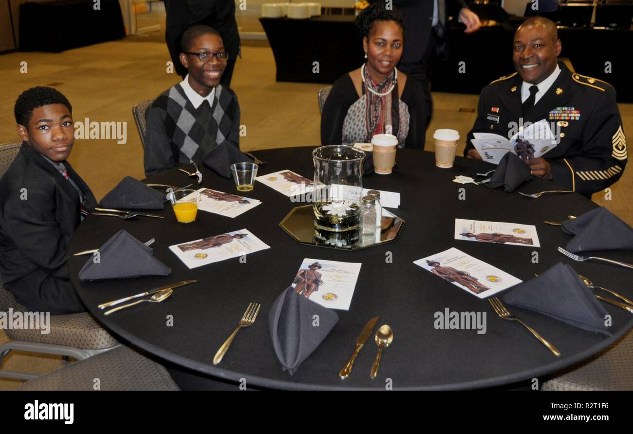 First Sgt. Terry Anderson, the Army reserve-component recipient of the ...