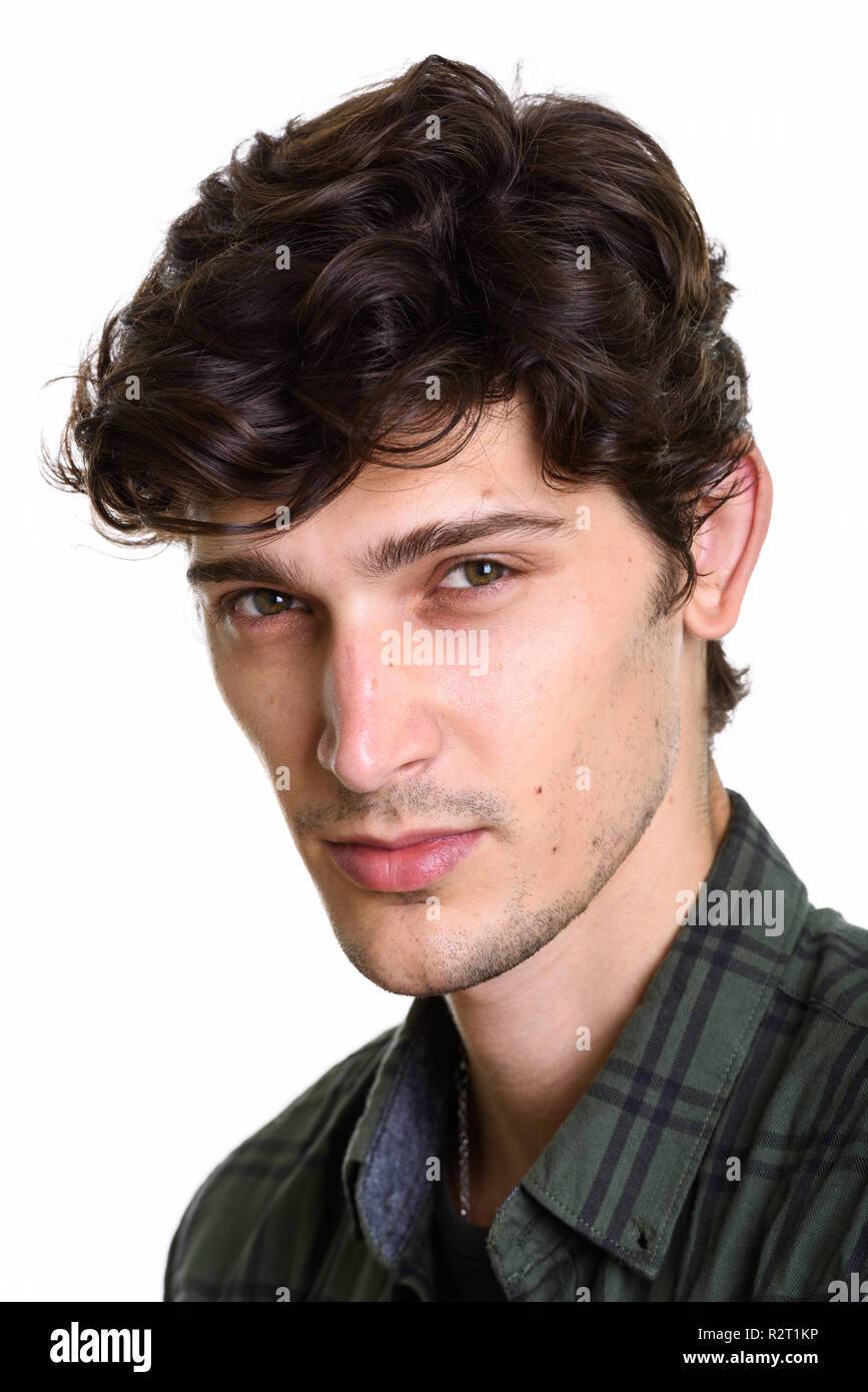 Handsome hispanic man face hi-res stock photography and images - Alamy