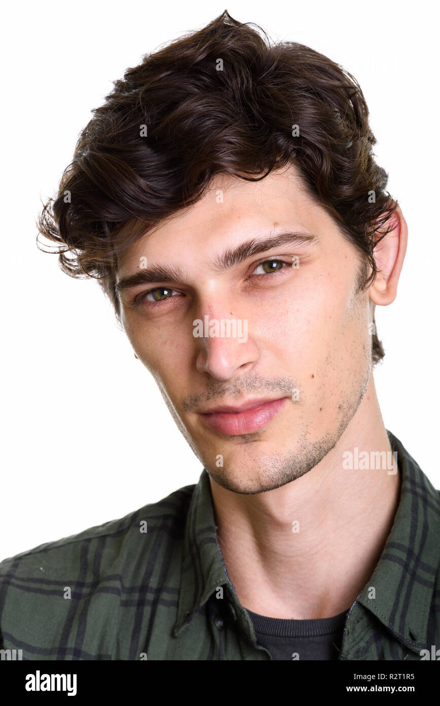 Handsome hispanic man face hi-res stock photography and images - Alamy
