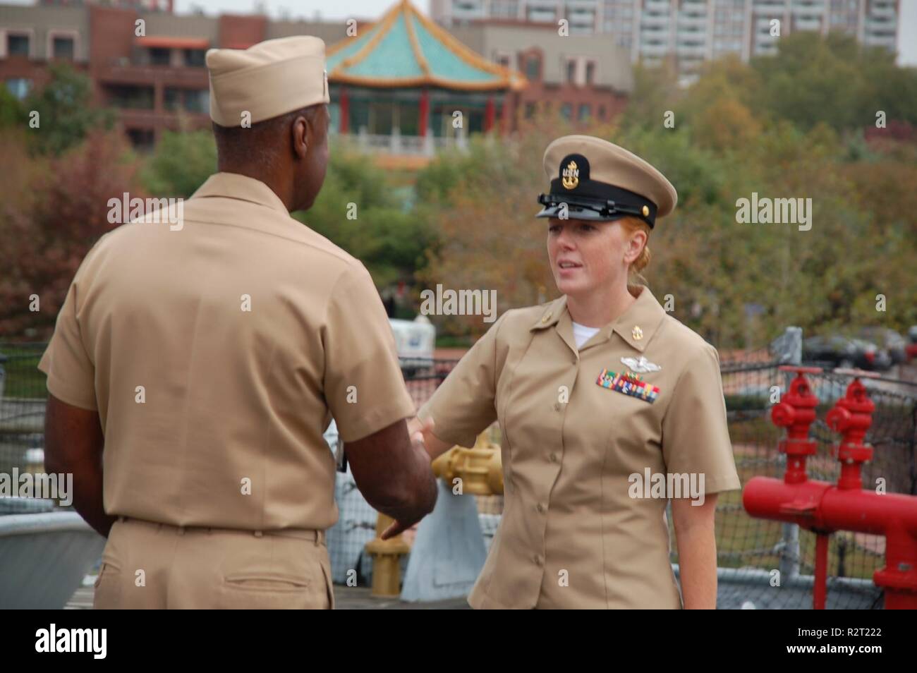 The Hampton Roads Naval Museum proudly hosted a re-enlistment ceremony ...
