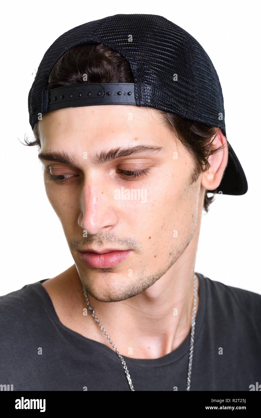 Looking Downward Male Faces