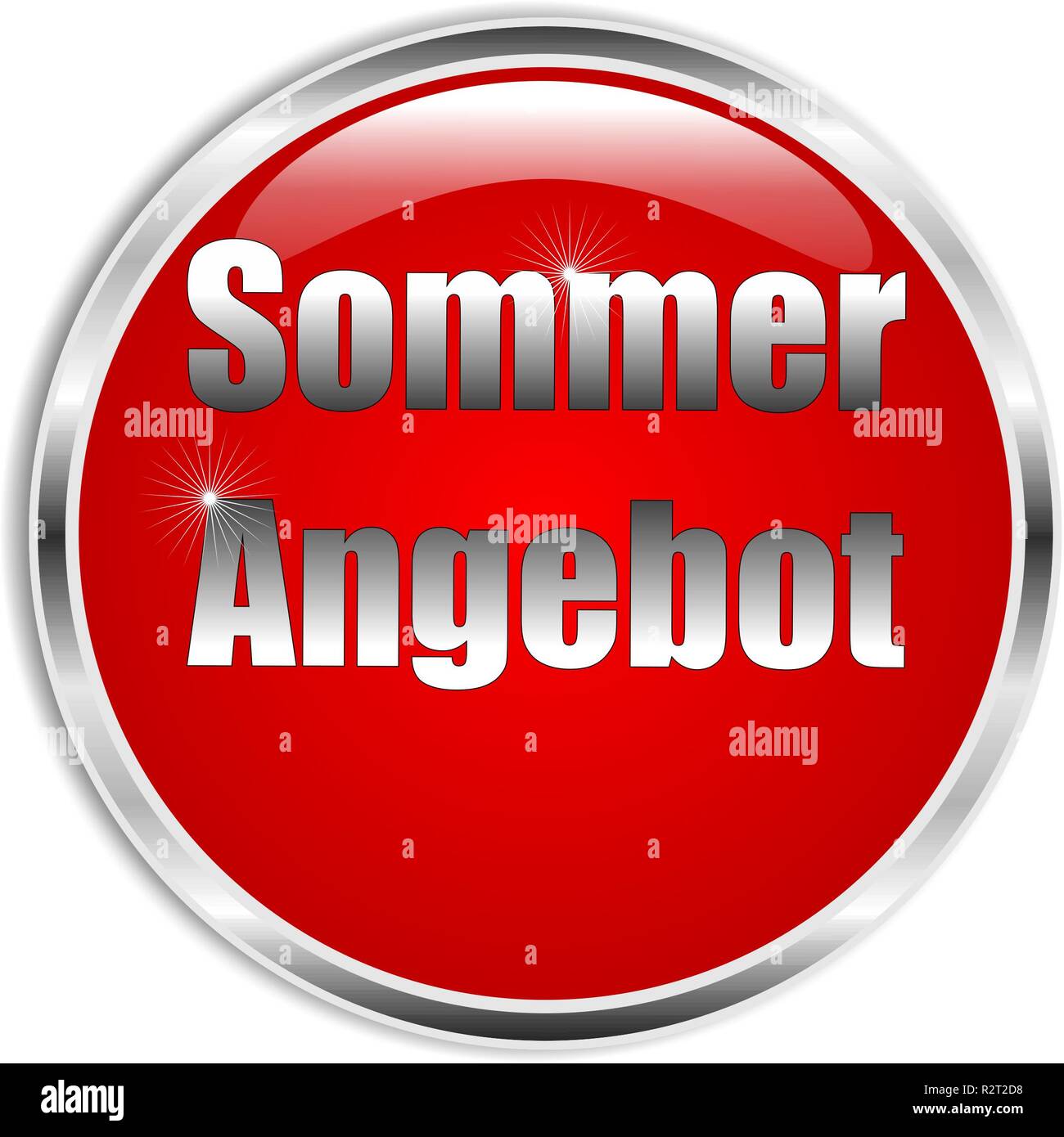 round button red Stock Photo - Alamy