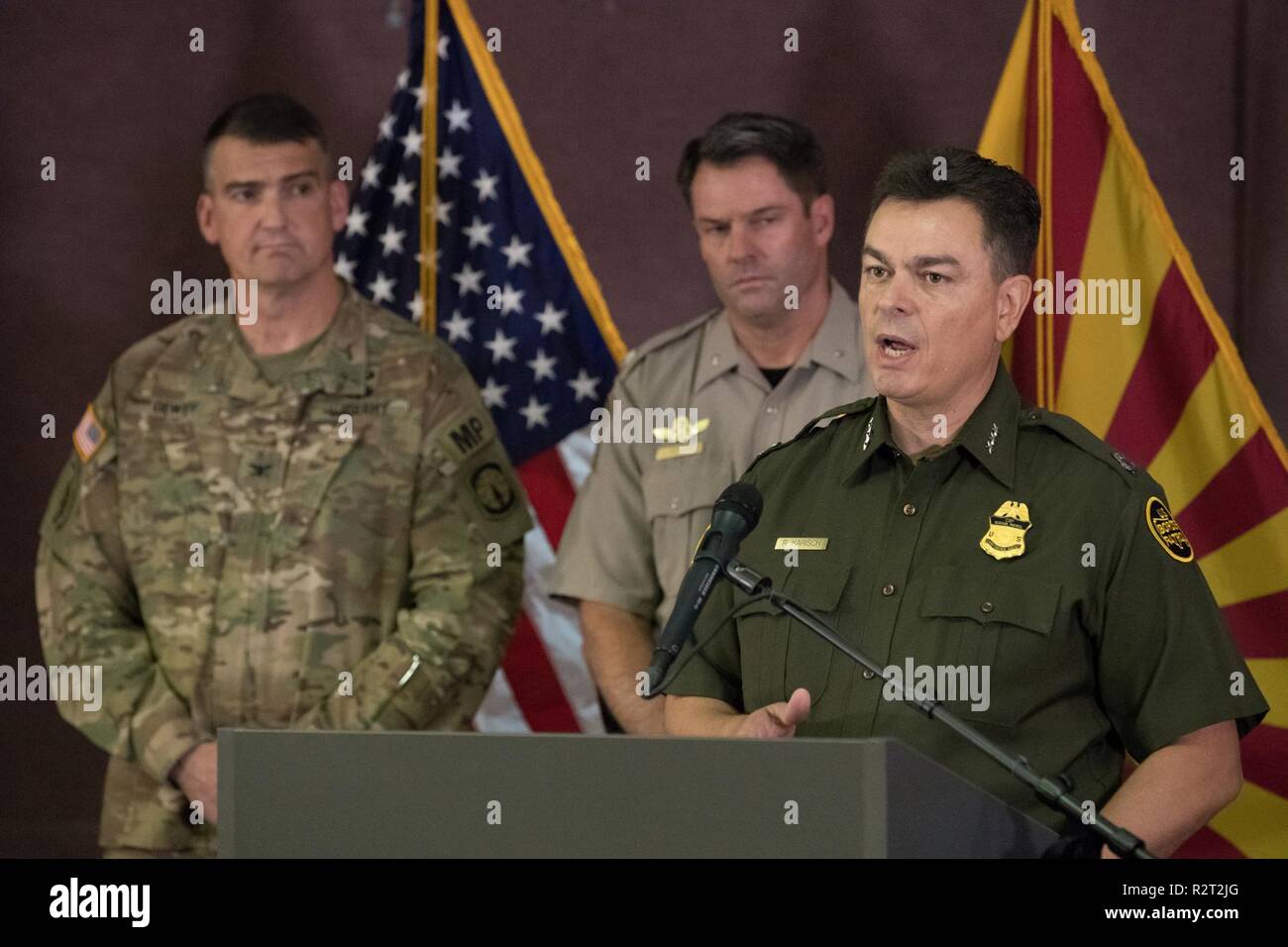 Customs border patrol port director hi-res stock photography and images ...
