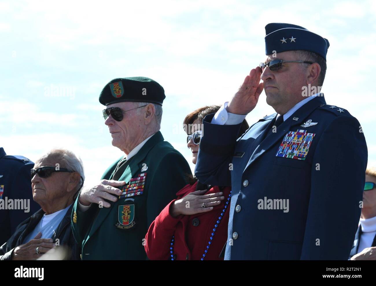 U.S. Air Force Maj. Gen. Timothy Leahy, 2nd Air Force commander ...