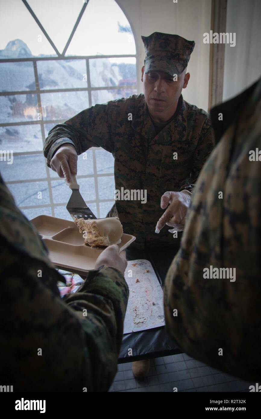 U.S. Marine Corps Sgt. Maj. Alex Narvaez, the sergeant major of 2nd ...