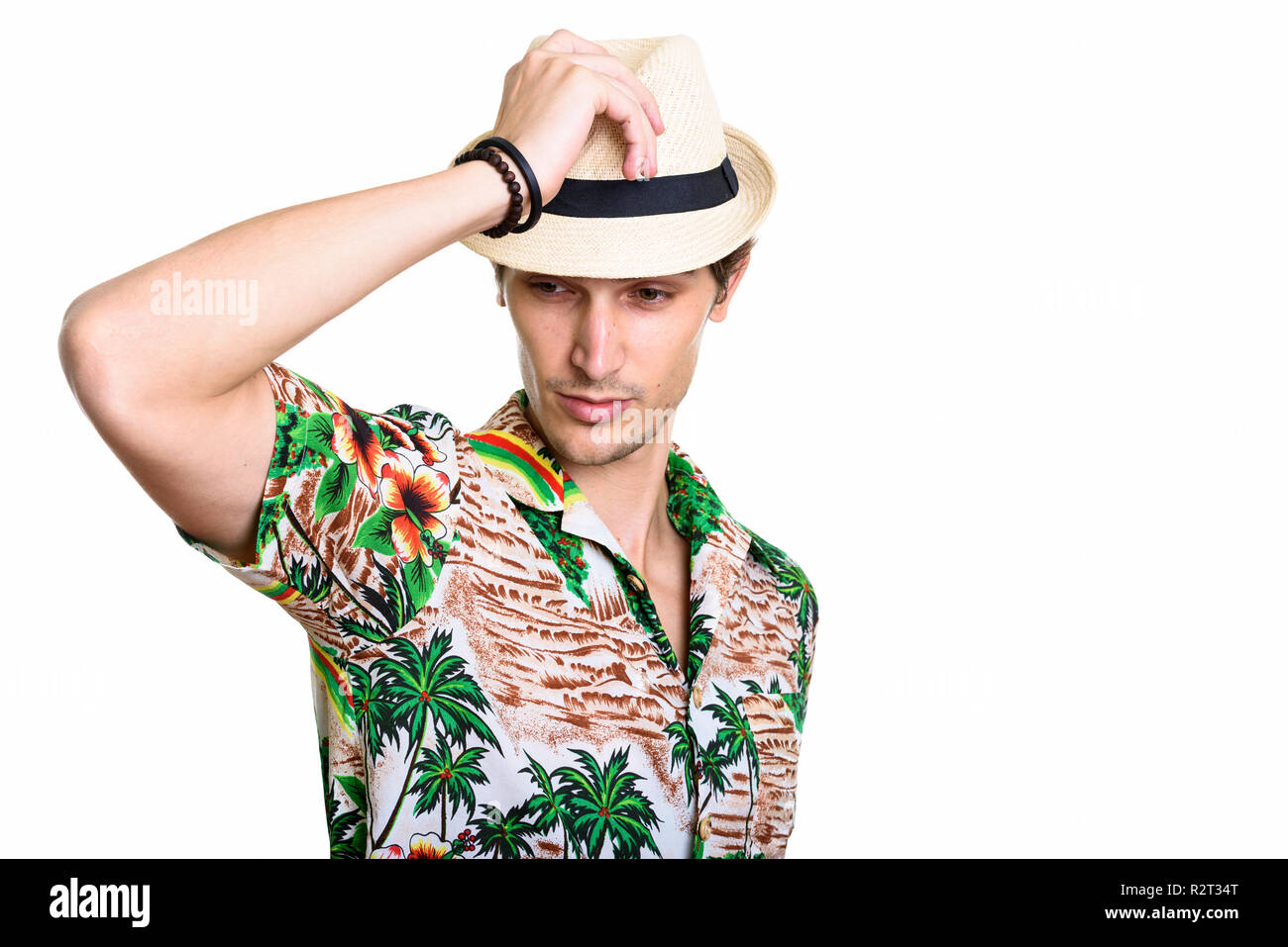 Pose with hat hi-res stock photography and images - Alamy