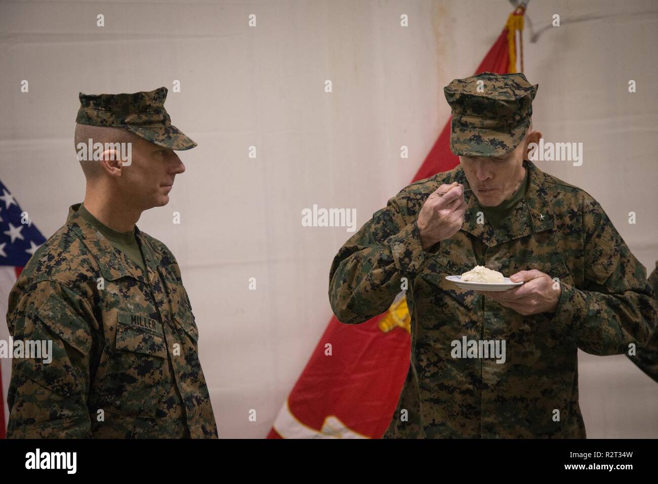 The commanding general of 2nd marine expeditionary brigade hi-res stock ...