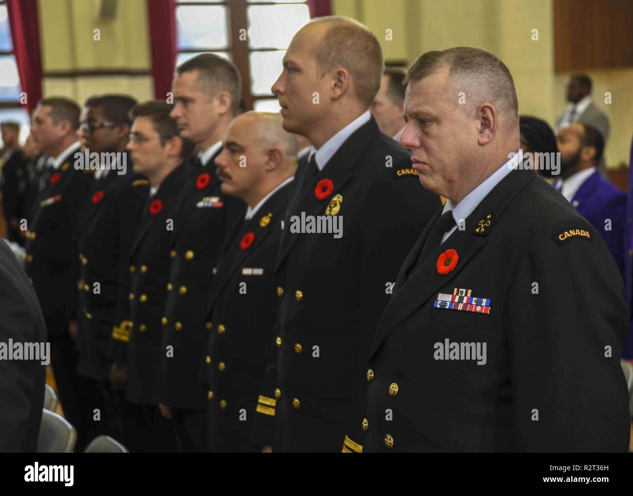 FLEET ACTIVITIES YOKOSUKA, Japan (Nov. 11, 2018) Royal Canadian Navy ...