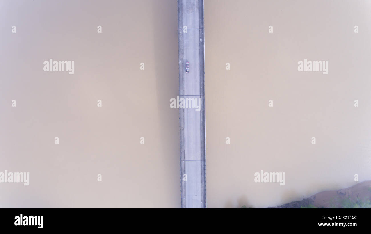 Aerial view new bridge in hi-res stock photography and images - Alamy