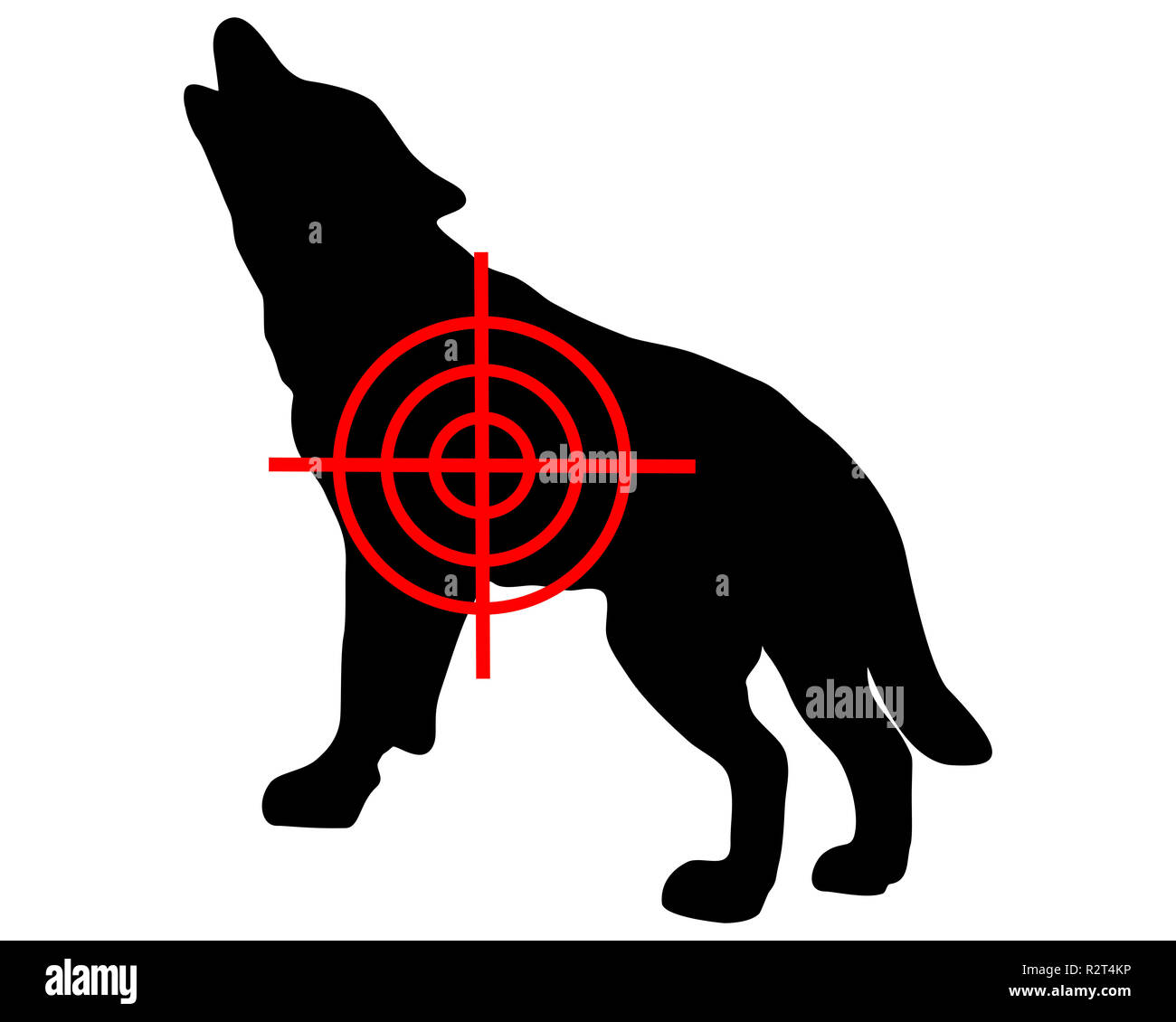 Wolf hunting dog Cut Out Stock Images & Pictures - Alamy
