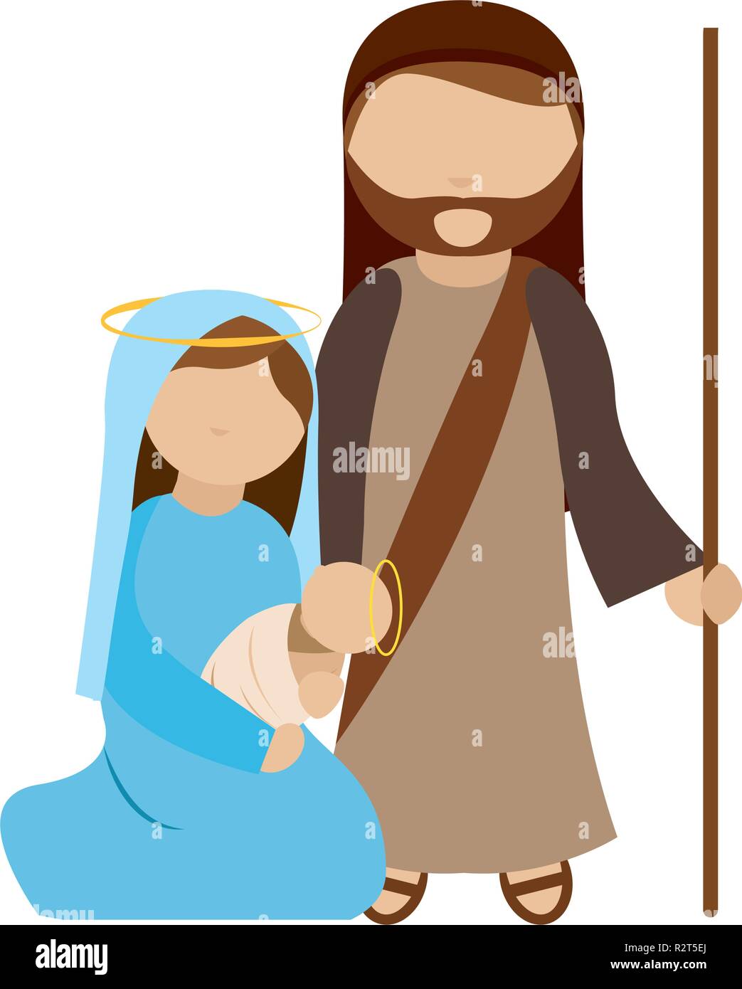 Cute Cartoon Manger Stock Vector Image & Art - Alamy