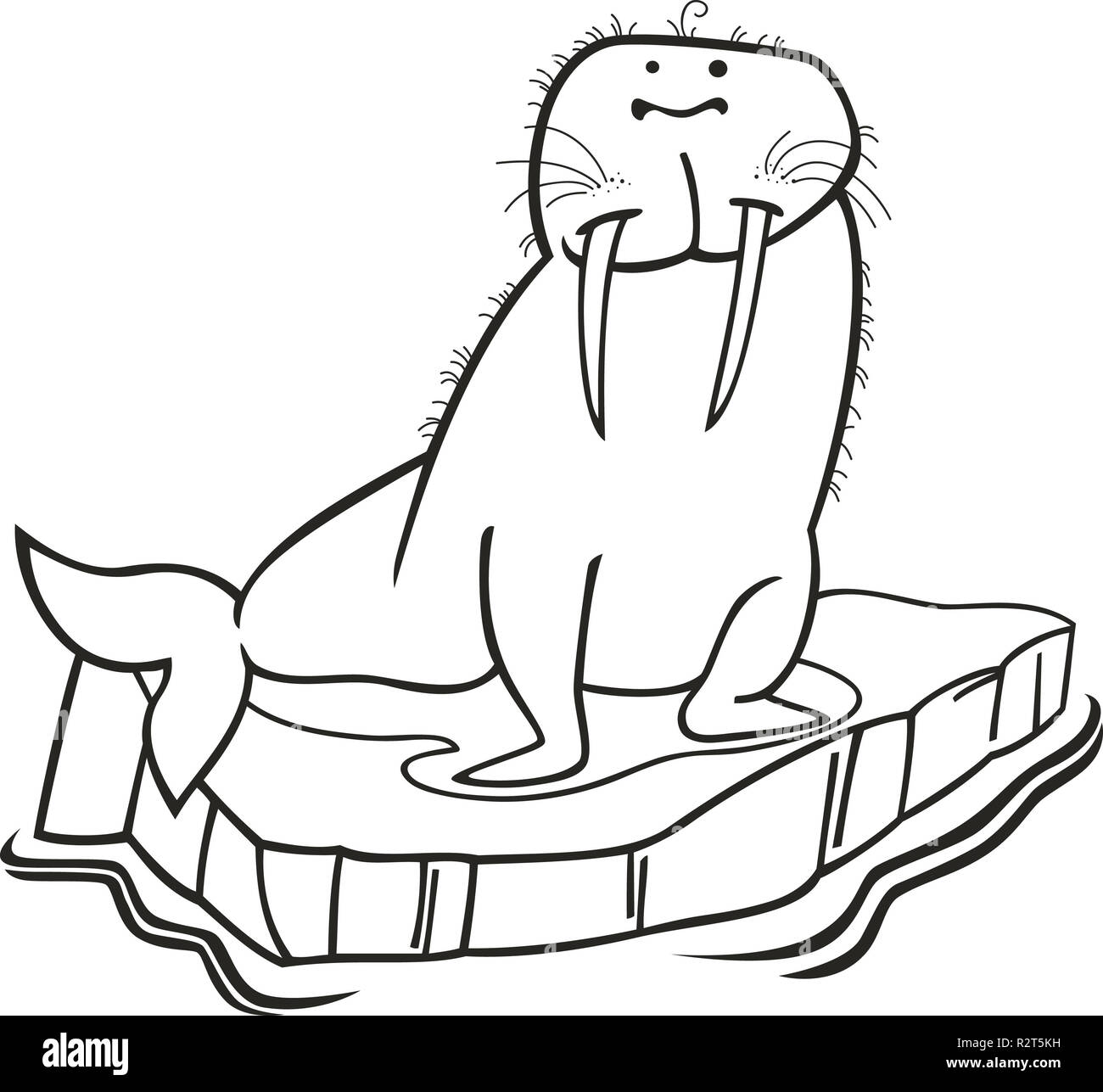 Walrus Cartoon Stock Photos & Walrus Cartoon Stock Images - Alamy