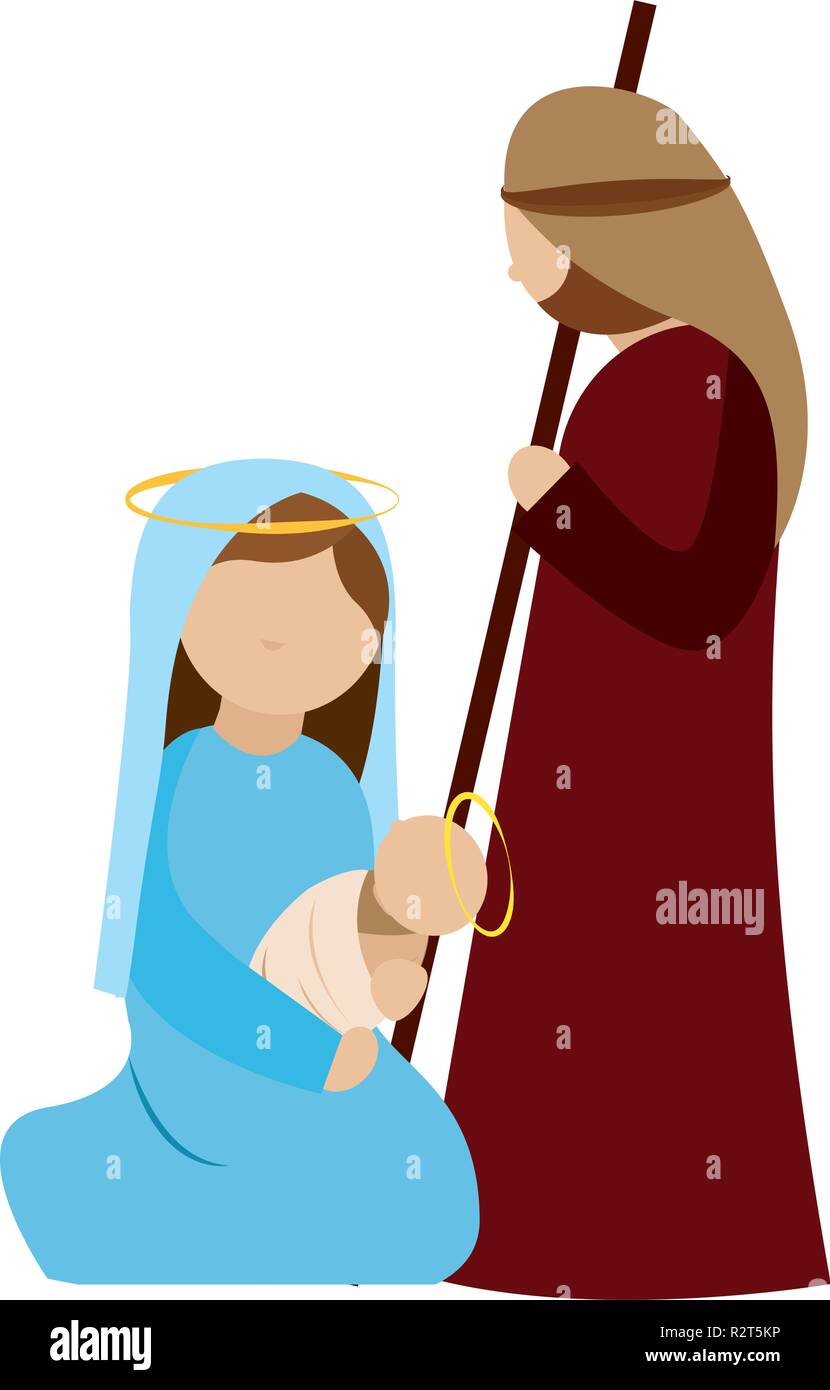 Cute Cartoon Manger Stock Vector Image & Art - Alamy