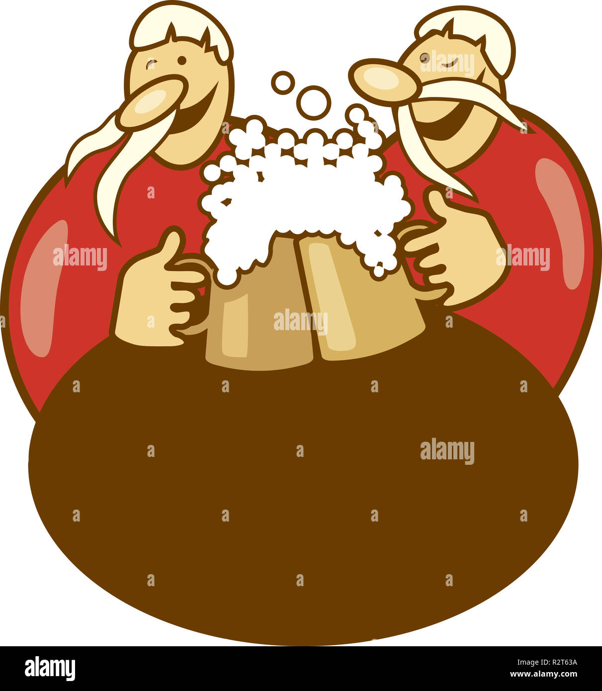 Cartoon Man Drinking Beer High Resolution Stock Photography and Images ...