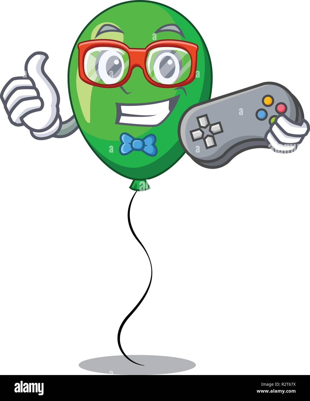 Ballon stick Stock Vector Images - Alamy