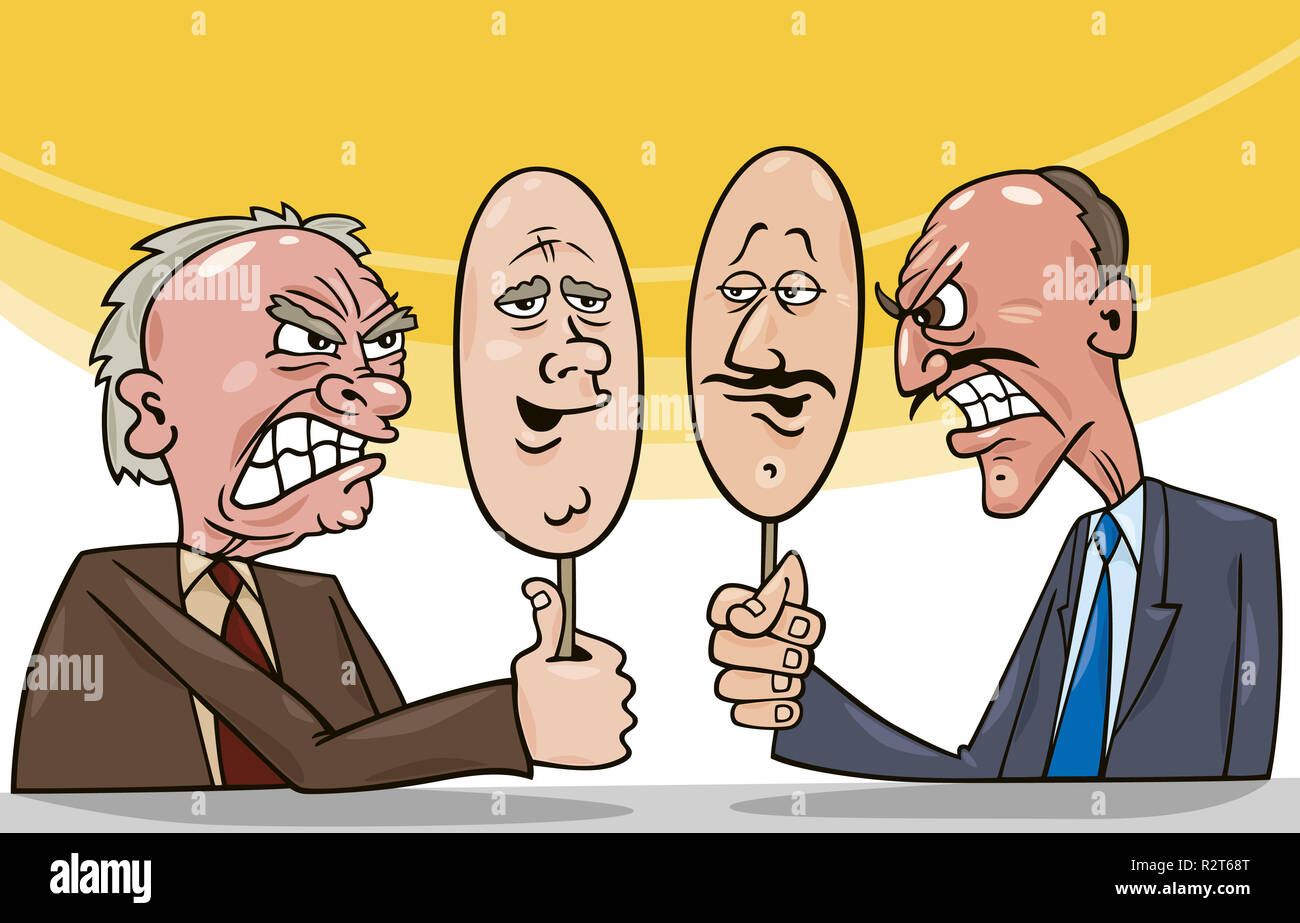 Politician Cartoon High Resolution Stock Photography and Images - Alamy