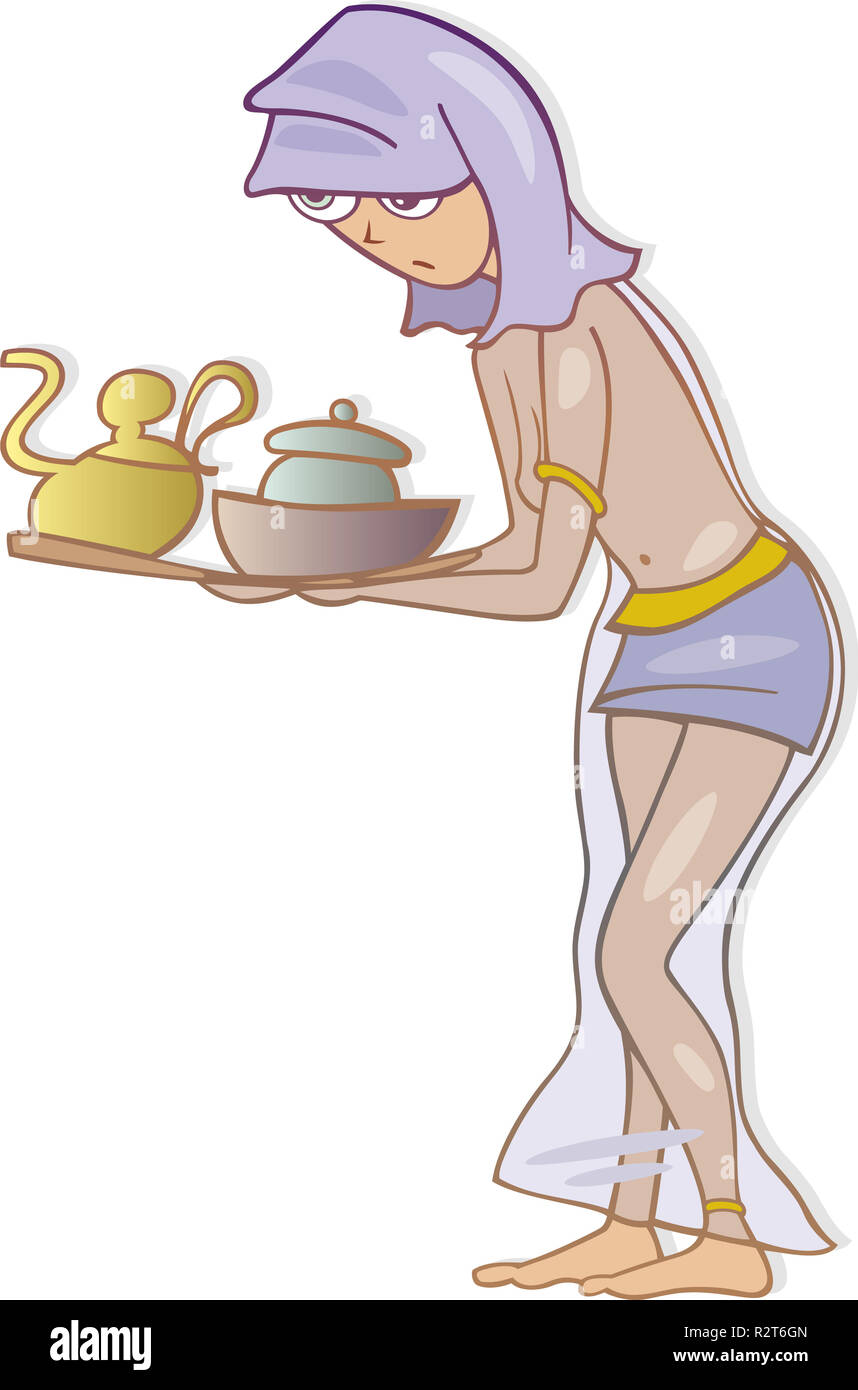 Slave girl comics hi-res stock photography and images - Alamy