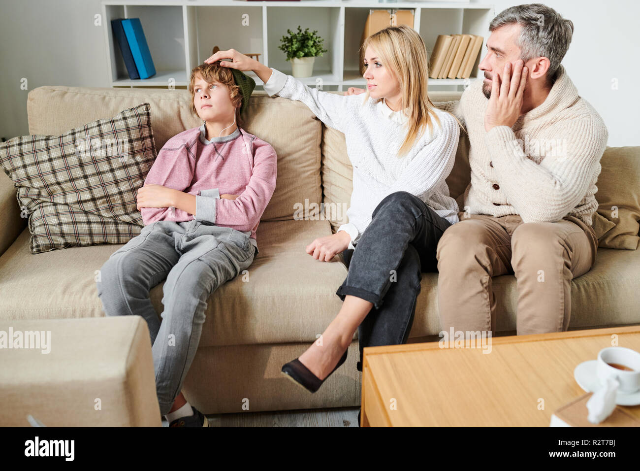 Worried parents hi-res stock photography and images - Alamy
