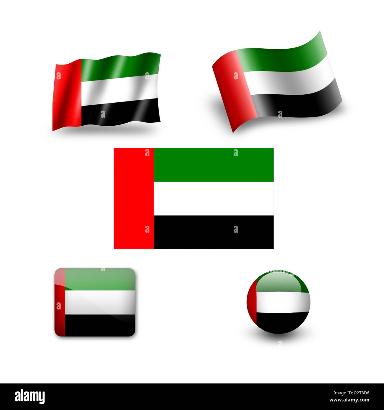 Sharjah flag pole hi-res stock photography and images - Alamy