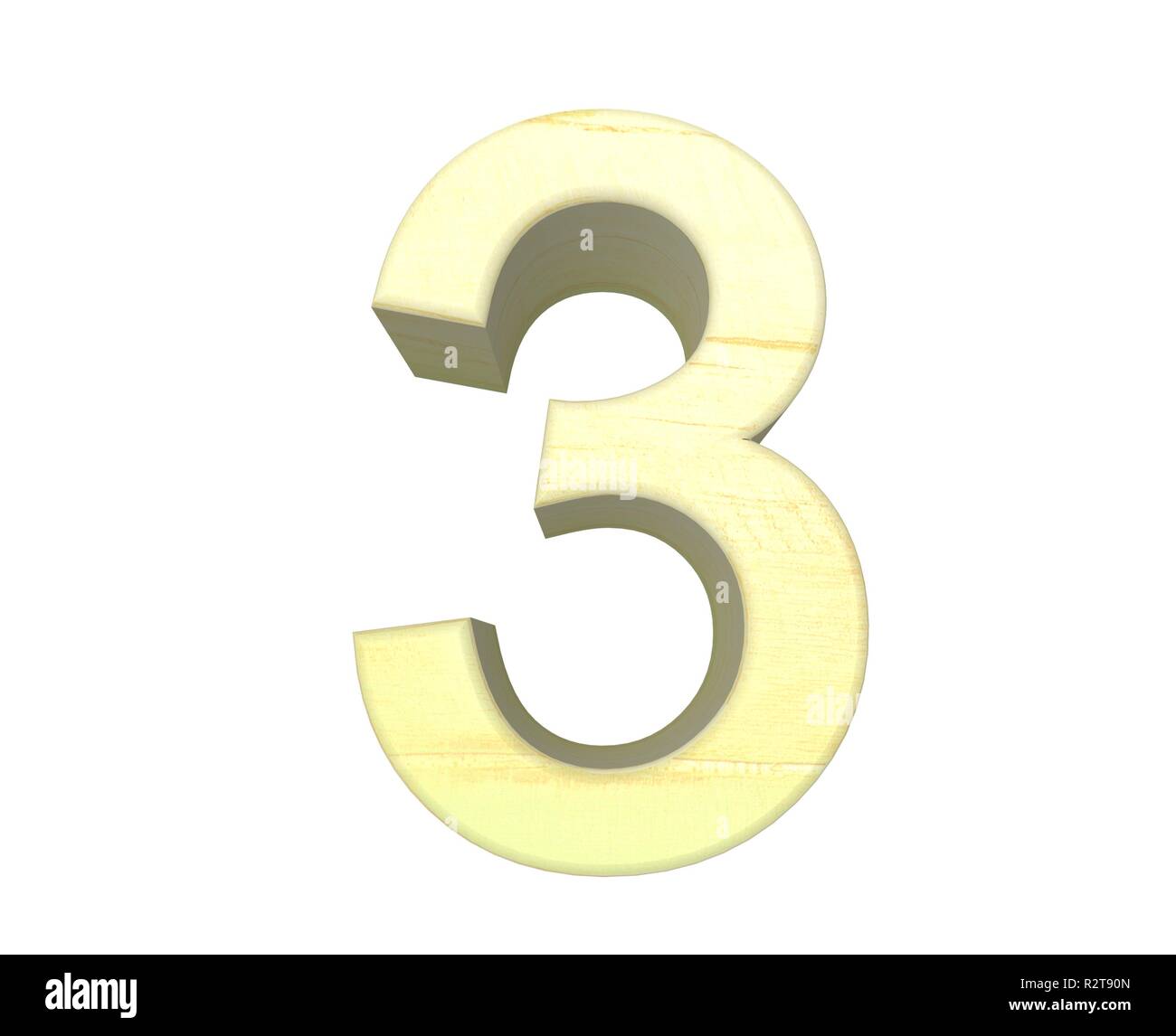 Number 3 light Cut Out Stock Images & Pictures - Alamy