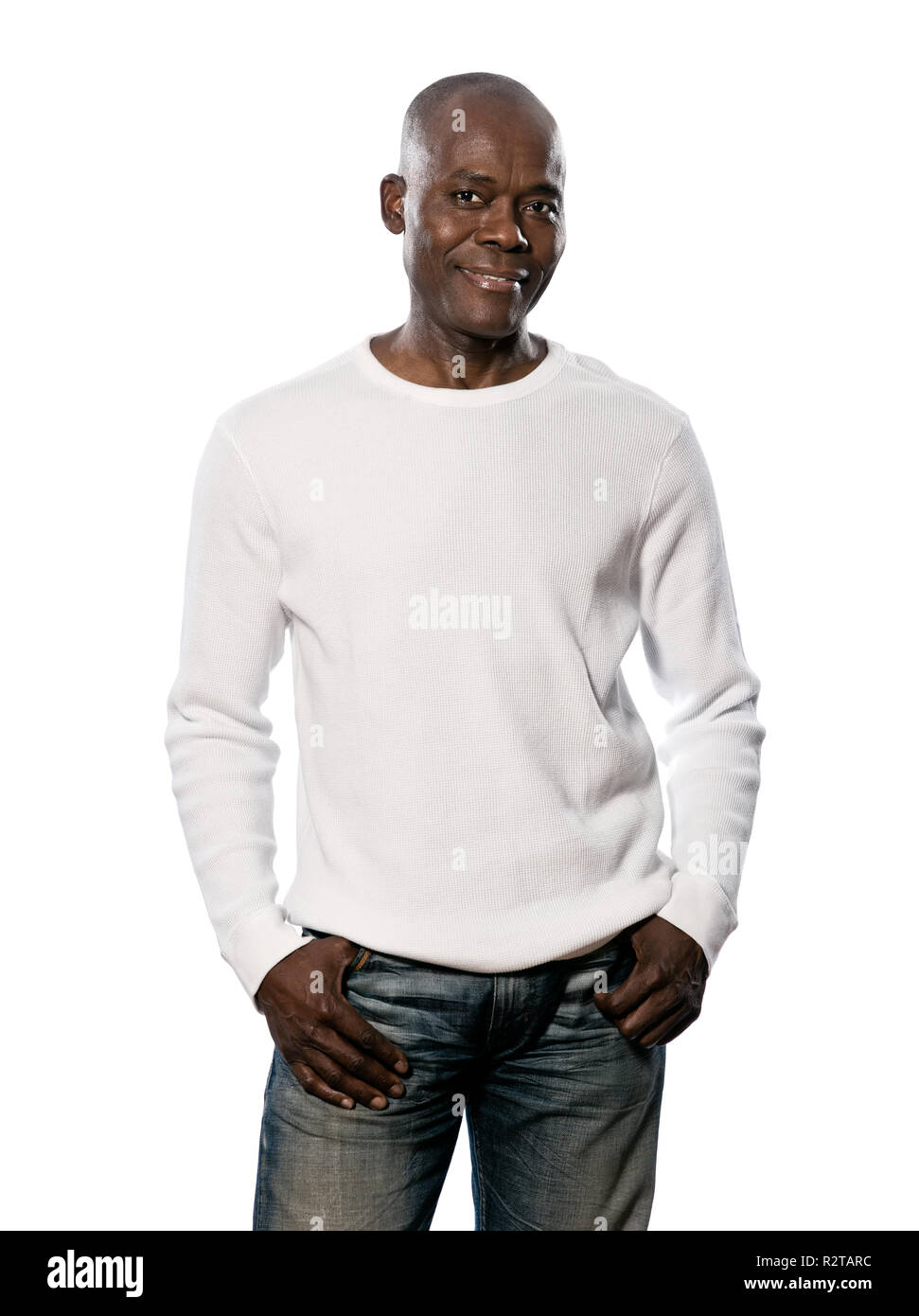 African american three quarter view Cut Out Stock Images & Pictures - Alamy